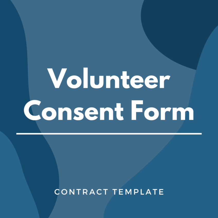 Volunteer Consent Form - Arts Law Centre of Australia