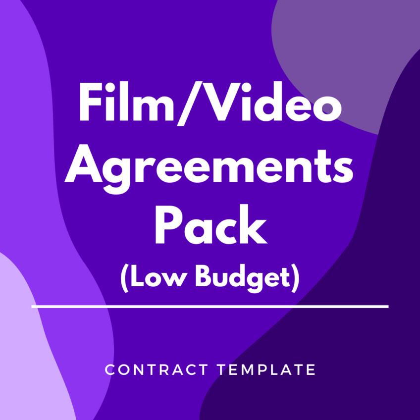Film Agreements Pack, A (Low Budget) - Arts Law Centre of Australia
