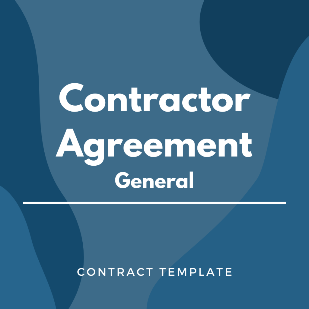 Contractor Agreement - General - Arts Law Centre of Australia