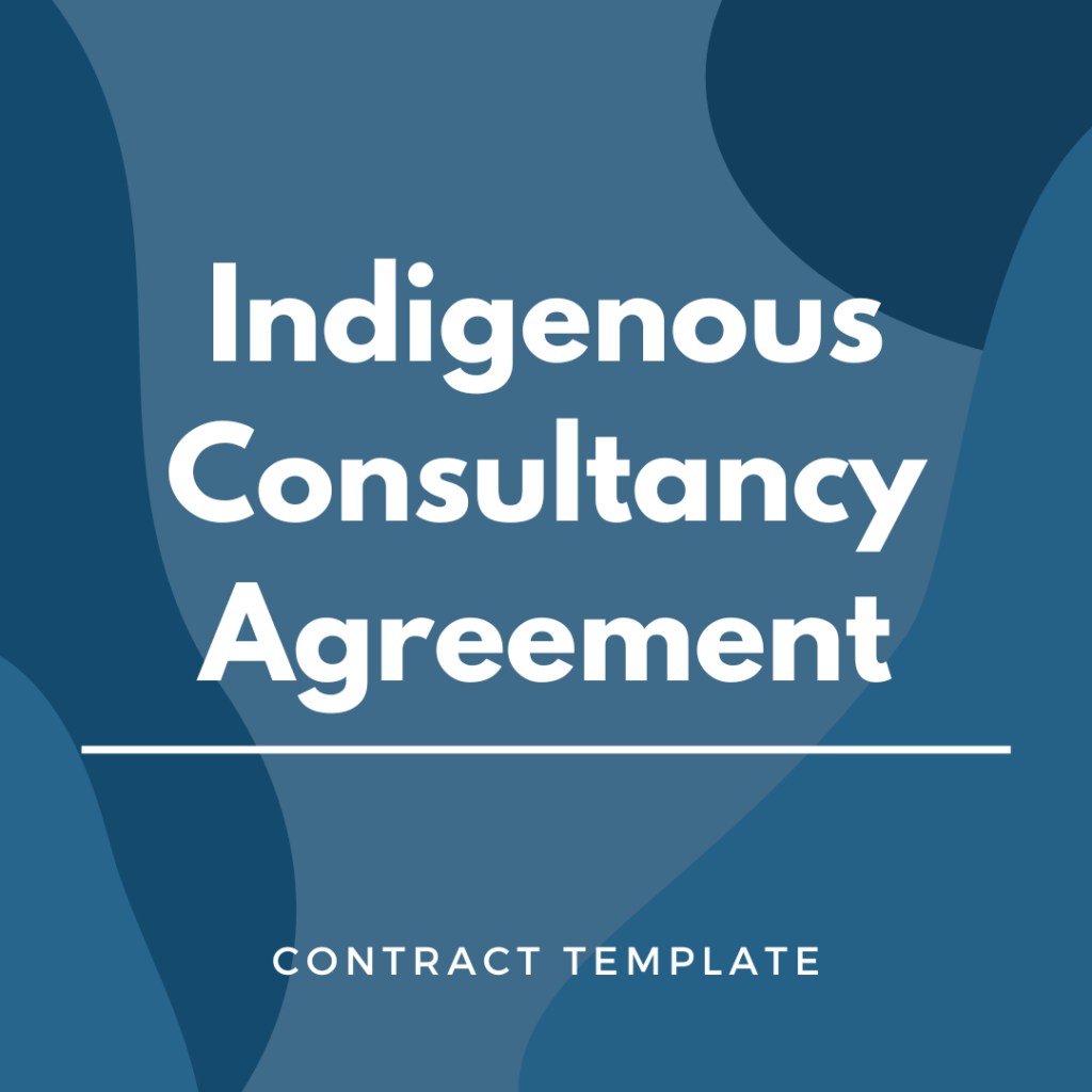 Indigenous Consultancy Agreement - Arts Law Centre of Australia